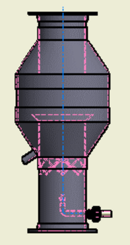 Trägheits-Tropfenabscheider (TAH / TAR)